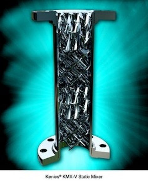 Fluid Handling | Kenics KMX-V Static Mixer Offers Enhanced Mixing ...