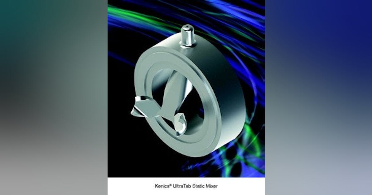 er Handling | Chemineer Launches Kenics UltraTab Static Mixer ... er Handling | Chemineer Launches Kenics UltraTab Static Mixer ...