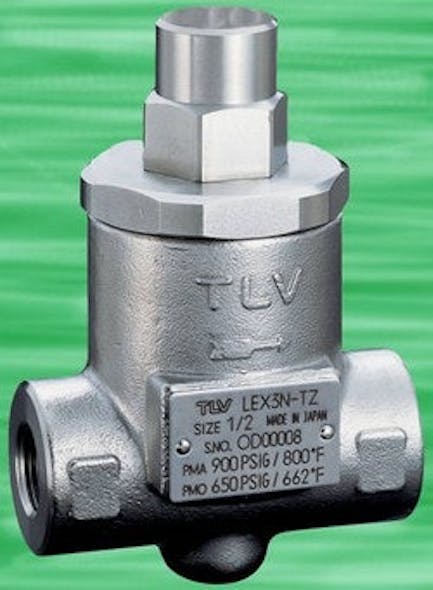 Fluid Handling Tlv Introduces Lex3n Tz Temperature Control Trap Chemical Processing