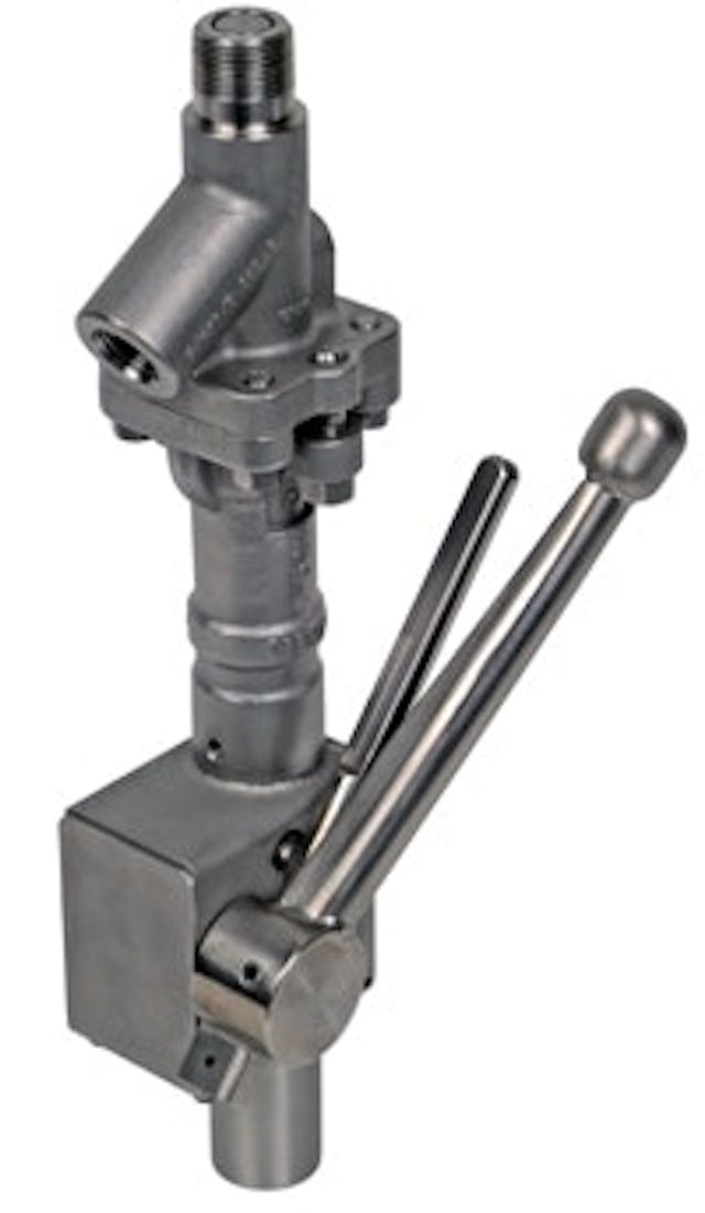 Chemical Fluid Handling | Sampling Valves Utilize a Rack and Gear ...