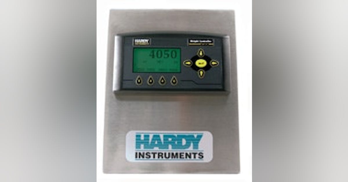 Hardy Instruments Introduces HI 4050 weight controller | Chemical ... Hardy Instruments Introduces HI 4050 weight controller | Chemical ...