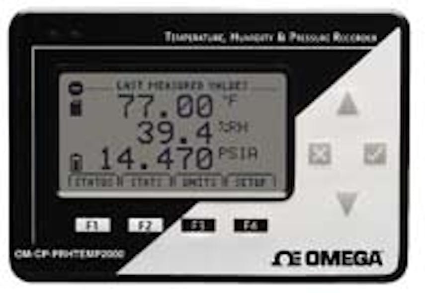 Instrumentation | Pressure, Humidity and Temperature Data Logger Offers an Abundance of Memory ...