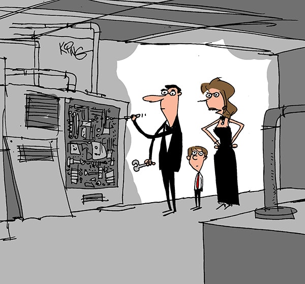 Funny Maintenance Cartoon