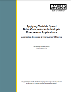 White Paper: Applying Variable Speed Compressors in Multiple Compressor Applications | Chemical ...